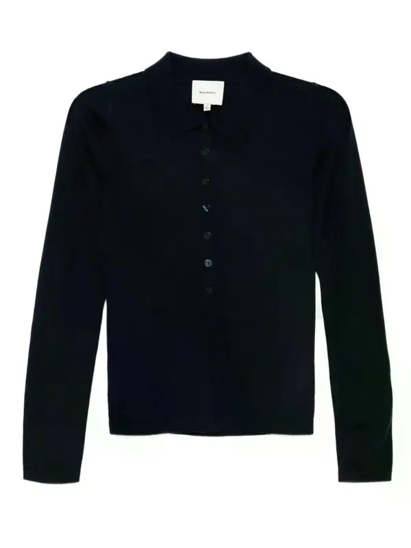 REFORMATION Sav Polo Top