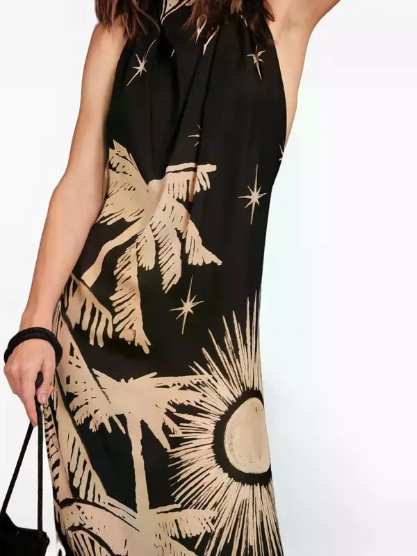 Johanna Ortiz Printed Maxi Dress