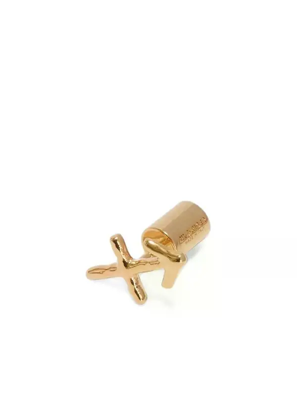 JIL SANDER Zodiac Sign Stud Earring - Gold