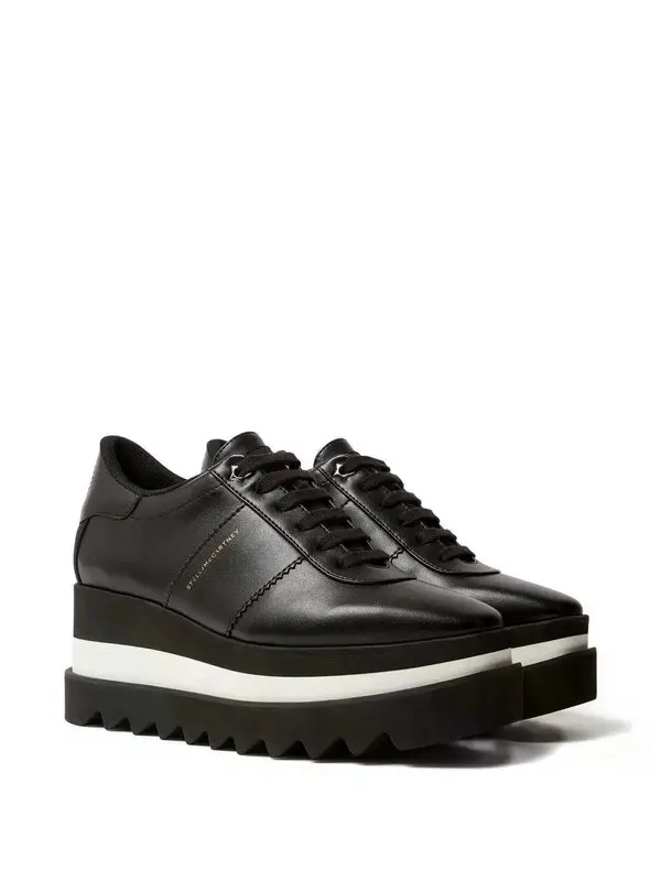Stella McCartney Sneak-elyse Platform Sneakers - Black