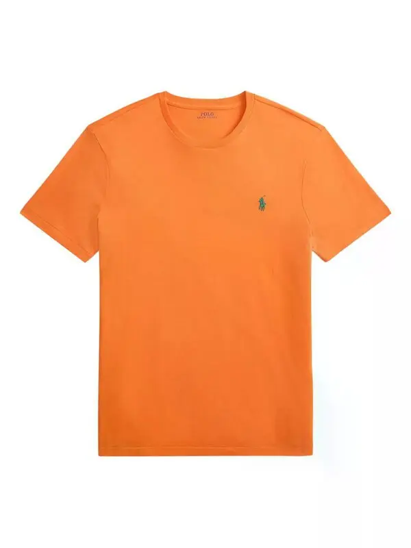Polo Ralph Lauren Embroidered-pony T-shirt - Orange