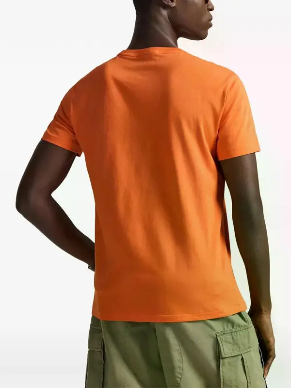 Polo Ralph Lauren Embroidered-pony T-shirt - Orange