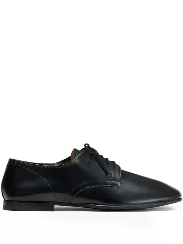 LEMAIRE Square-toe Leather Derby Shoes