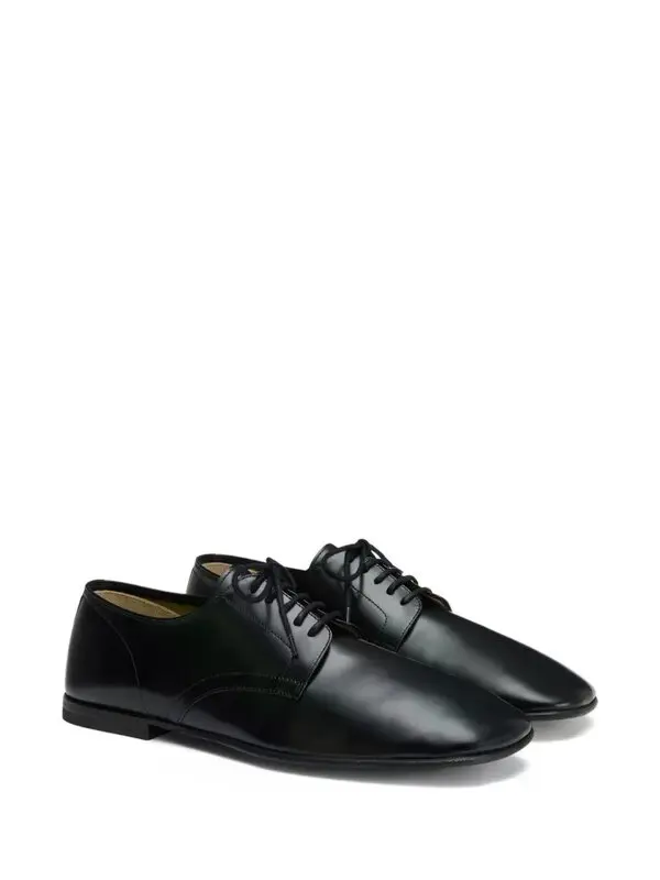 LEMAIRE Square-toe Leather Derby Shoes