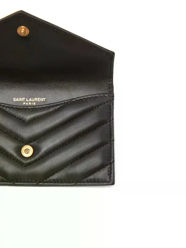 Saint Laurent Cassandre Matelassé Leather Wallet
