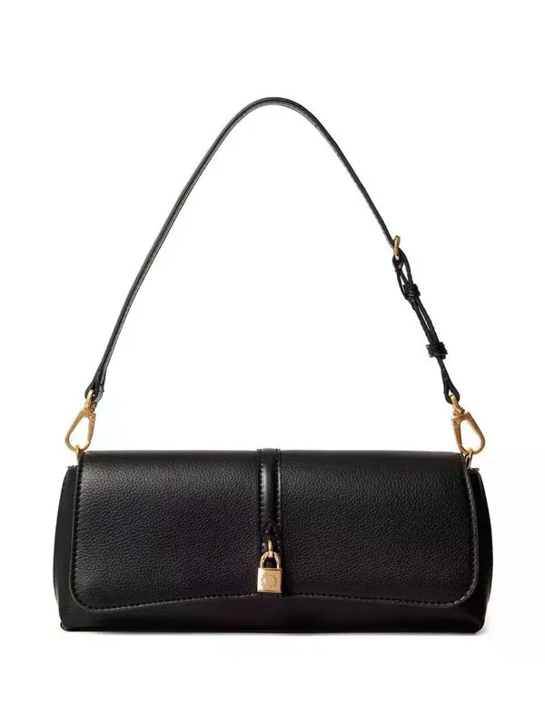Stella McCartney Ryder Lock-detail Shoulder Bag - Black