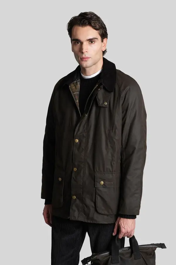 Barbour Ashby Wax Casual Jacket - Brown