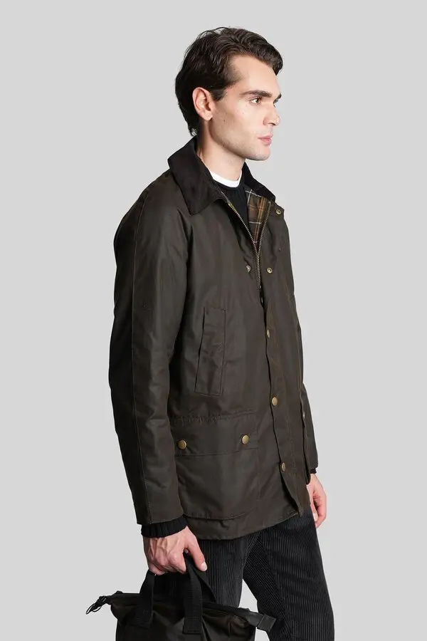 Barbour Ashby Wax Casual Jacket - Brown