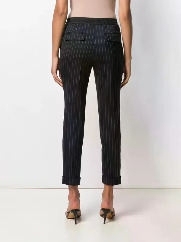 P.a.r.o.s.h Pinstripe Cuffed Trousers