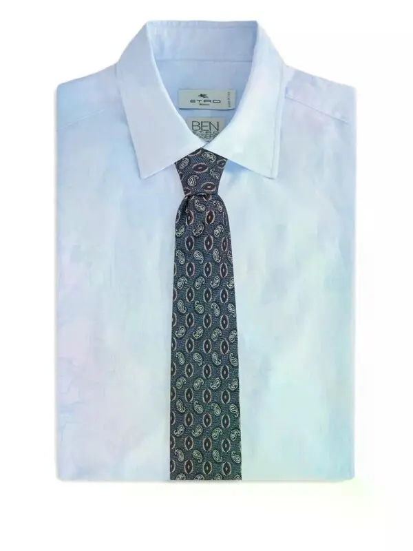 Etro Jacquard Paisley Neck Tie