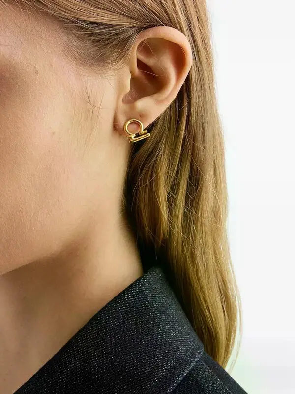 JIL SANDER Zodiac Stud Earring