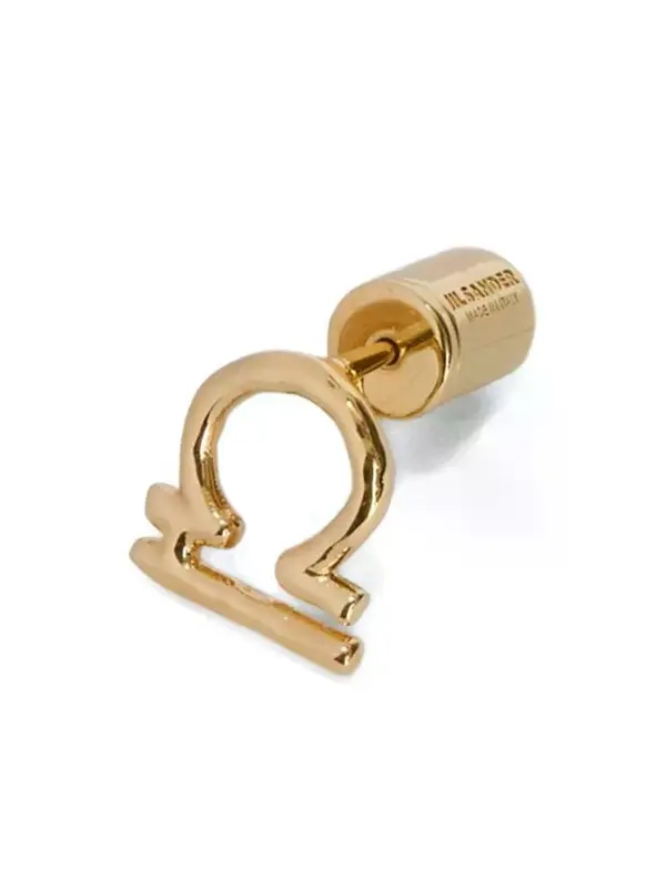 JIL SANDER Zodiac Stud Earring