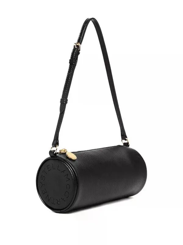 Stella McCartney Logo Bowling Shoulder Bag - Black