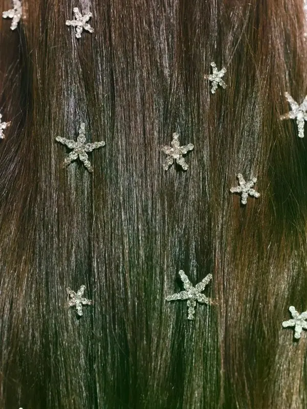 JENNIFER BEHR Crystal Star Vespera Hair Magnets