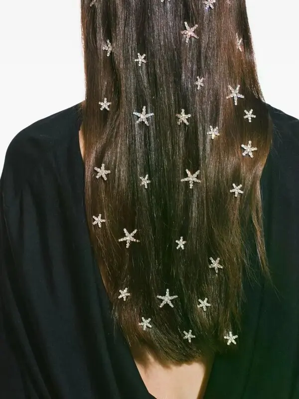 JENNIFER BEHR Crystal Star Vespera Hair Magnets