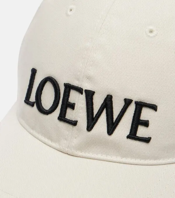 Loewe X Louis Wain Cotton Canvas Baseball Cap - White