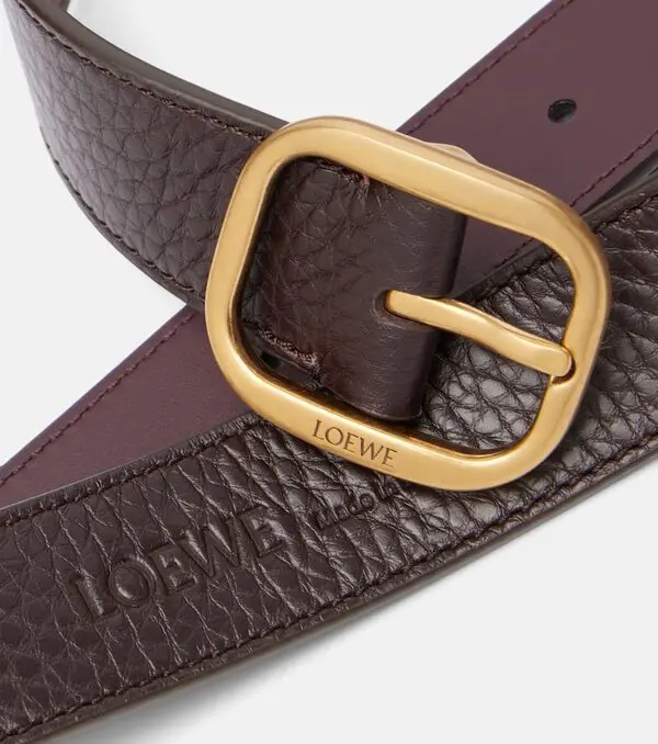 Loewe Rounded Leather Belt