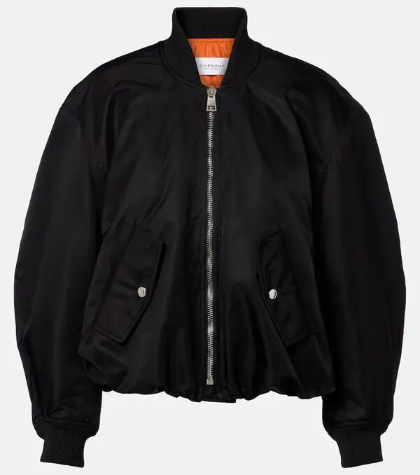 Givenchy Cropped Bomber Jacket