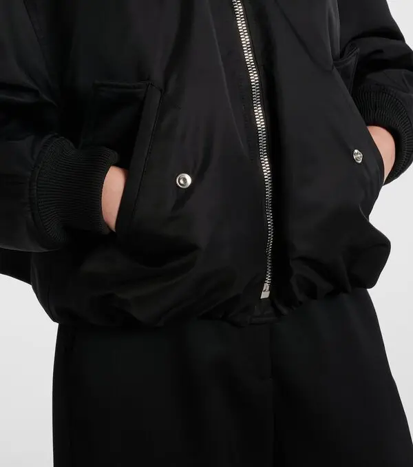 Givenchy Cropped Bomber Jacket