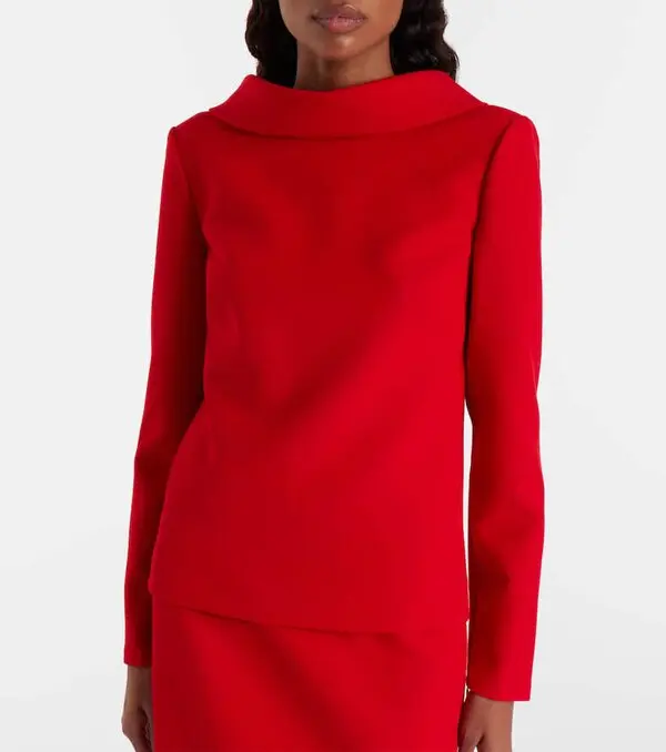 Roland Mouret Crêpe Top