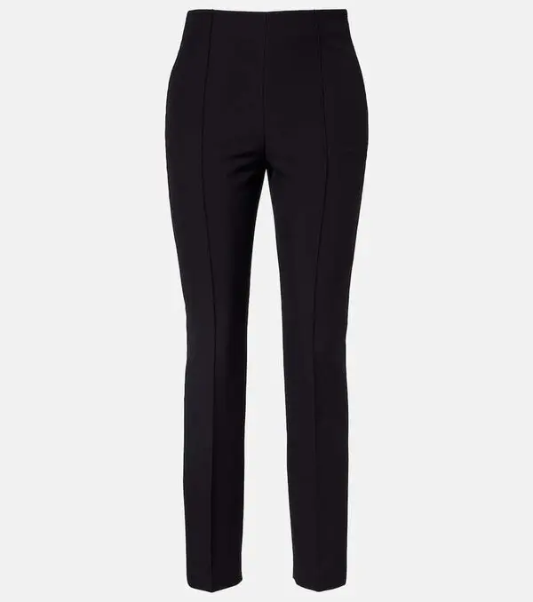 Roland Mouret Crêpe Slim Pants