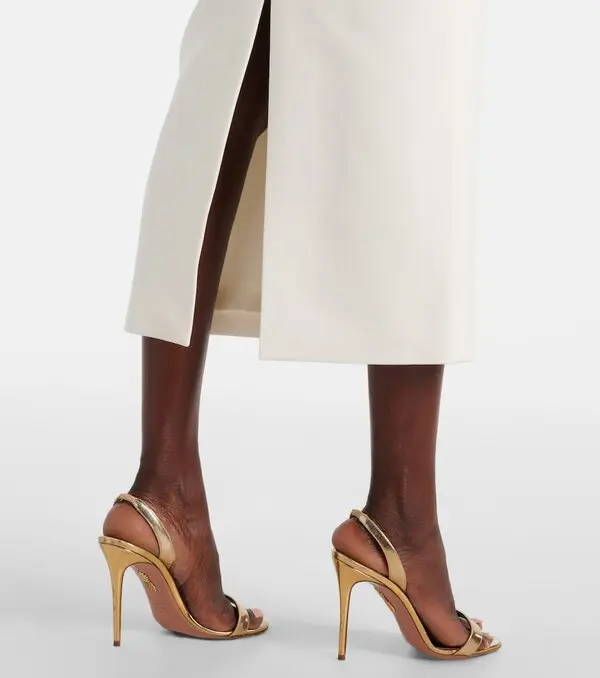 Roland Mouret Crêpe Pencil Skirt - White