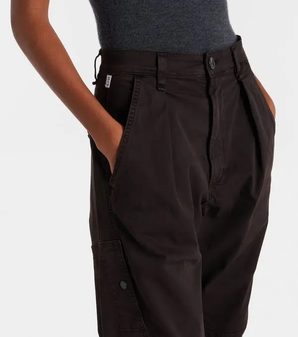 Citizens Of Humanity Flight Barrel-leg Pants - Brown