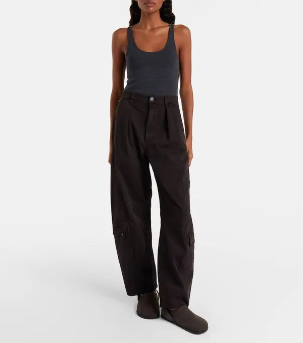 Citizens Of Humanity Flight Barrel-leg Pants - Brown