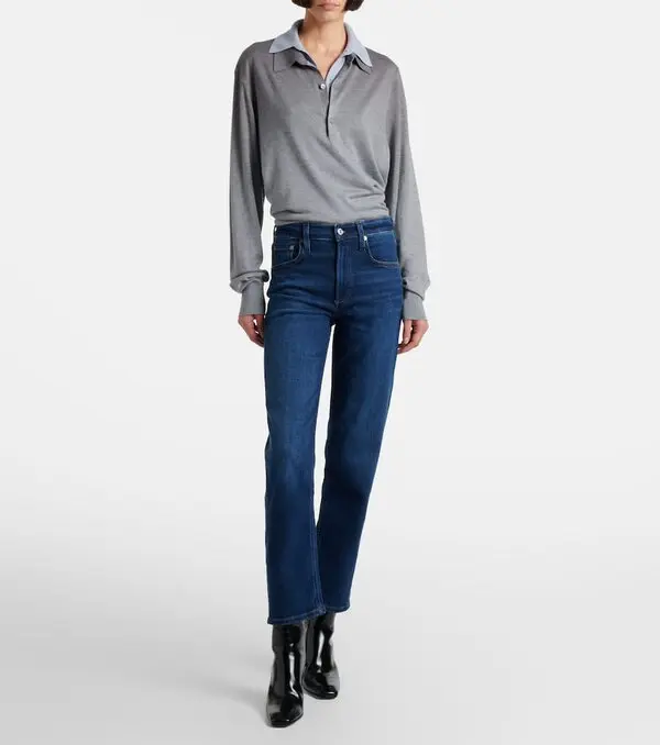 Citizens Of Humanity Delfina Straight-leg Jeans