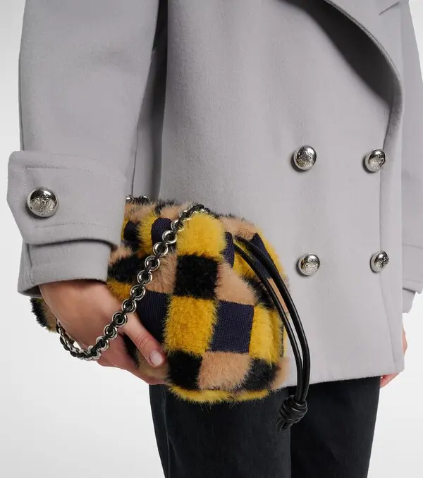 Loewe X Louis Wain Flamenco Medium Clutch - Multicoloured