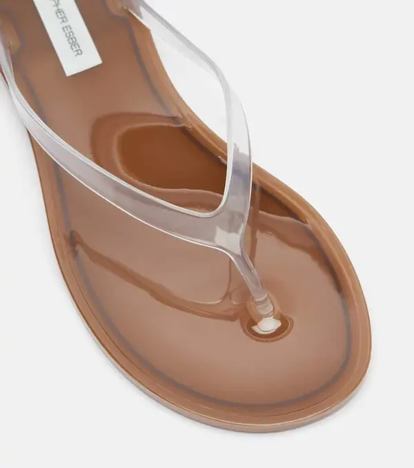 Christopher Esber Jo Thong Sandals - Brown