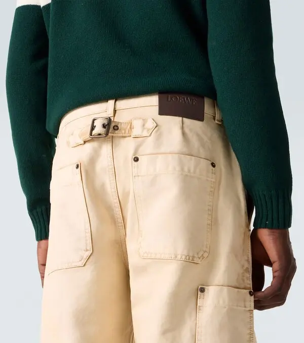 Loewe Cotton Straight Pants