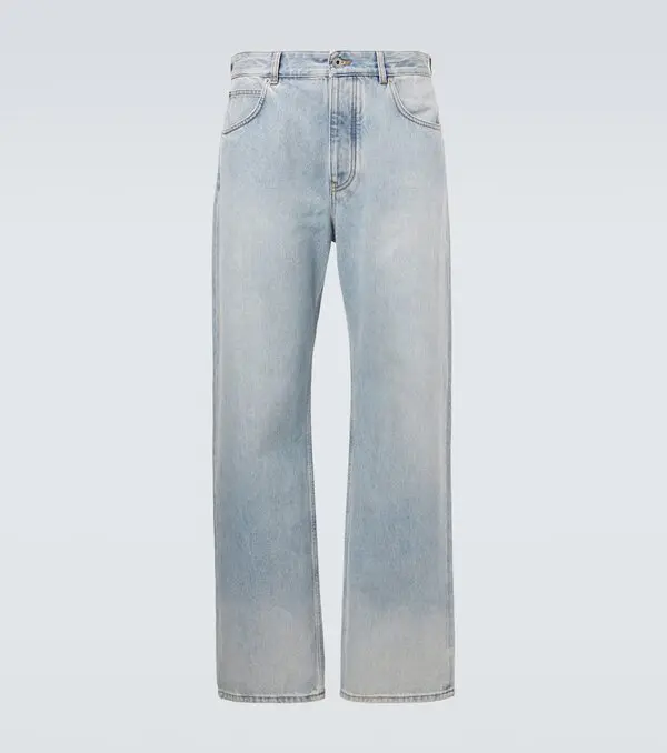 Loewe Faded Straight-leg Jeans