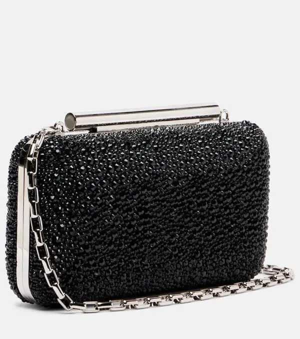 Alexander McQueen T-bar Embellished Clutch