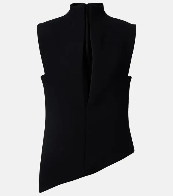 Khaite Asymmetrical Top - Black