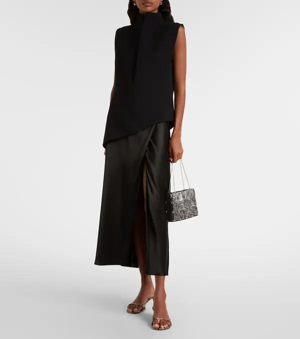 Khaite Asymmetrical Top - Black