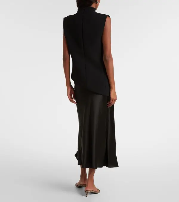 Khaite Asymmetrical Top - Black