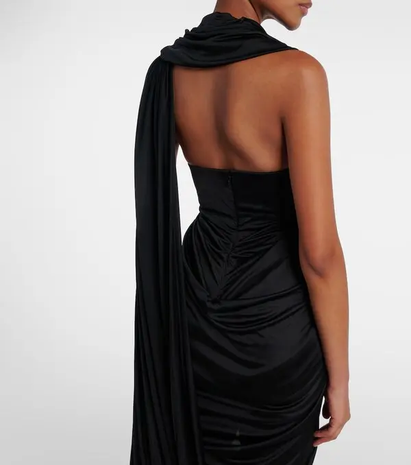 Loewe Draped Midi Dress