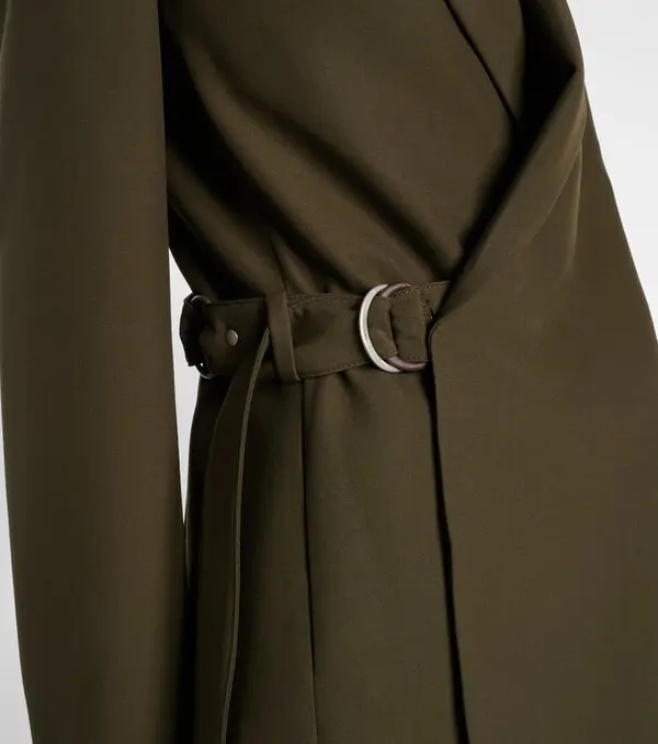 Loewe Belted Wool Blazer - Green
