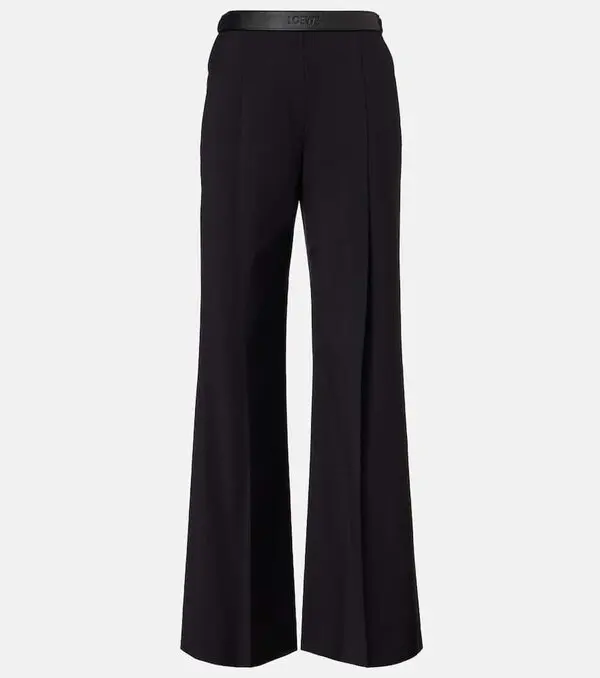 Loewe Wool Wide-leg Trousers