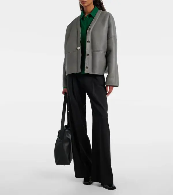 Loewe Wool Wide-leg Trousers