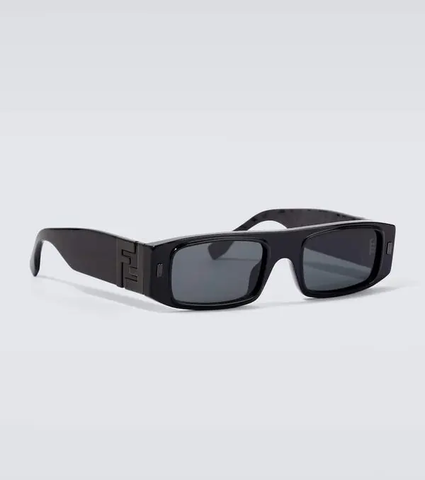 Fendi Ff Squared Rectangular Sunglasses