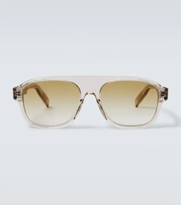 Dior Cd Icon A1u Square Sunglasses - Brown