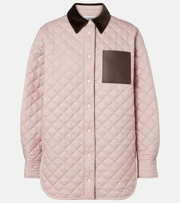 Loewe Anagram Quilted Jacket