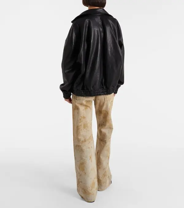 Acne Studios Distressed Wide-leg Jeans