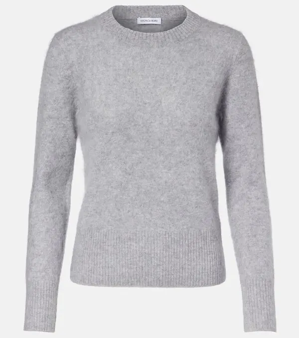Veronica Beard Pippen Cashmere Sweater - Grey