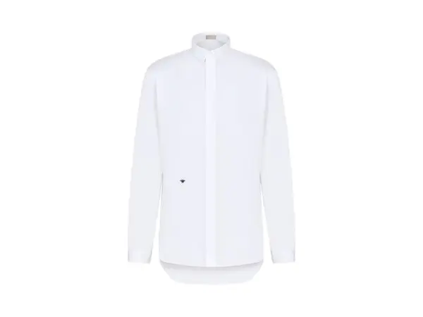 Dior Bee Embroidery Shirt - White