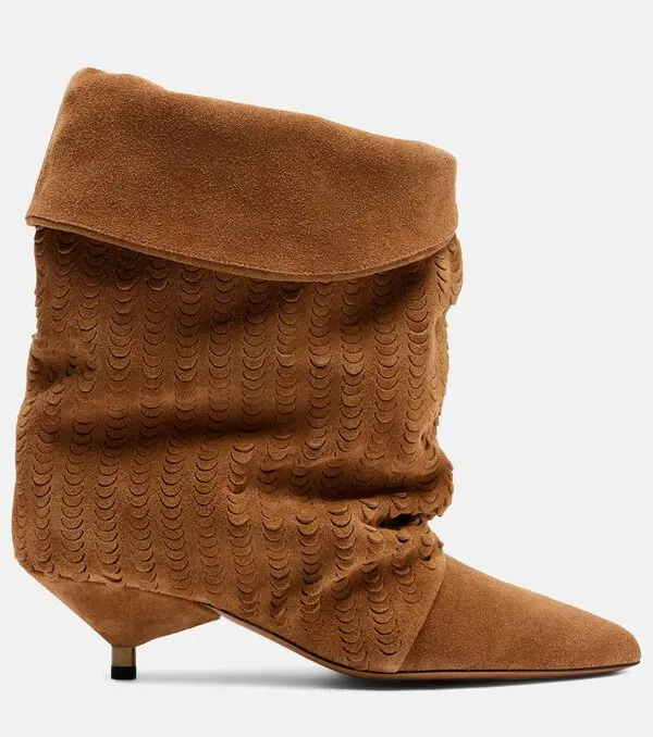 Isabel Marant Étoile Edrik 45 Suede Ankle Boots