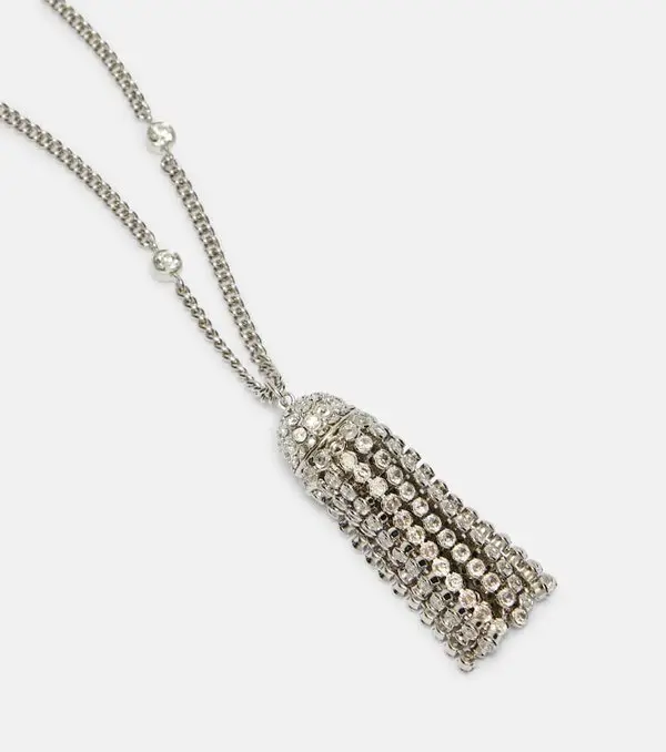 Rabanne Crystal-embellished Pendant Necklace