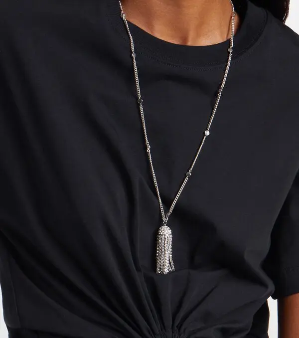 Rabanne Crystal-embellished Pendant Necklace